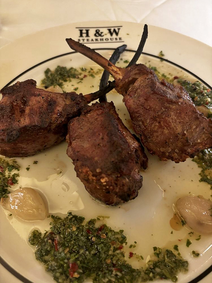 These lamb chops aren't just cooked&mdash;they're coaxed to perfection, their delicate flavor enhanced by a chimichurri that adds bright counterpoint.