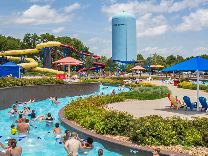 The lazy river&mdash;nature's way of saying "horizontal is sometimes the best position" while you float past landscaping that wouldn't look out of place in a botanical garden.