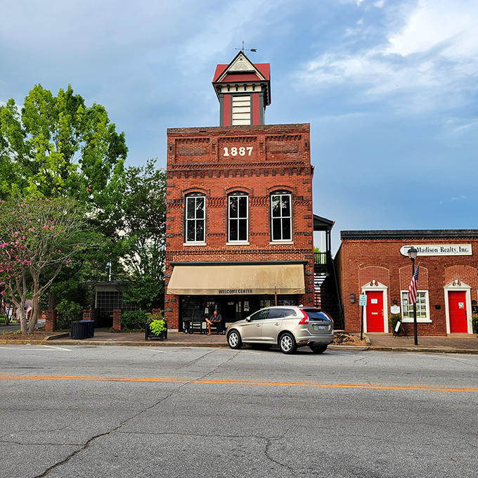 Madison's Welcome Center looks like it should be on the back of currency—a brick testament to when craftsmanship mattered more than construction schedules.
