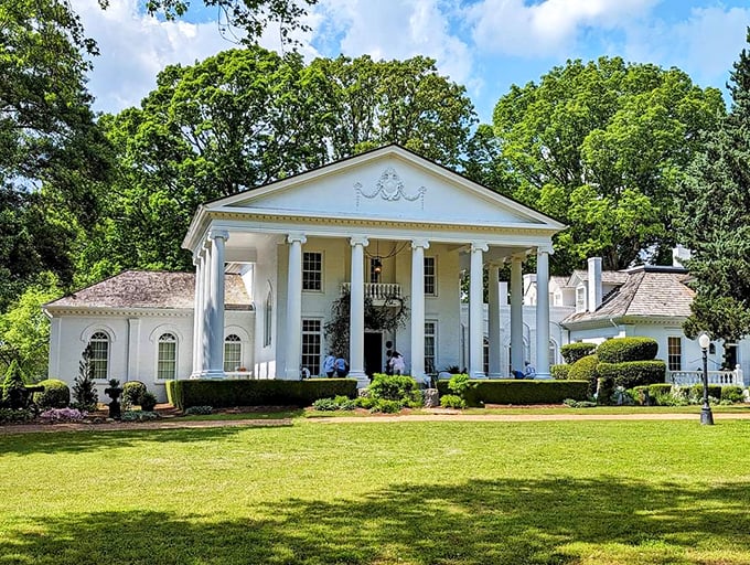 This Greek Revival masterpiece isn't showing off &ndash; it's just being its magnificent self, columns and all, inviting you to explore Madison's cultural treasures.