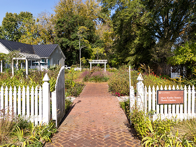 Step through this garden gate and suddenly you're in a Jane Austen novel, except with better dental care and cell reception.