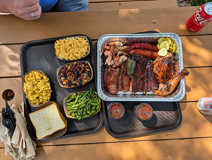 This isn't just a meal; it's a family reunion on a tray. The sides aren't afterthoughts&mdash;they're essential characters in this delicious story.