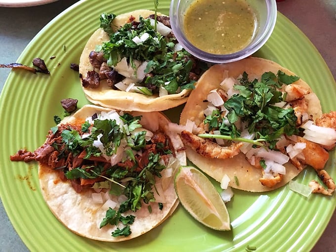 These street-style tacos don't need fancy frills&mdash;just fresh cilantro, onion, and lime to transport you straight to Mexico City.