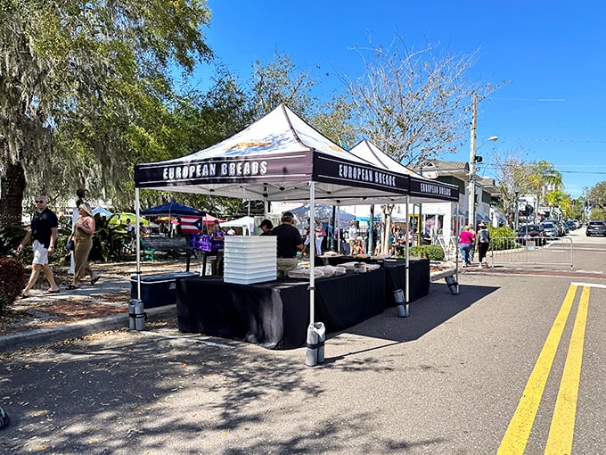 At Mount Dora's Village Market, "European Breads" isn't just a sign&mdash;it's a promise of carbohydrate happiness that no diet plan can resist.
