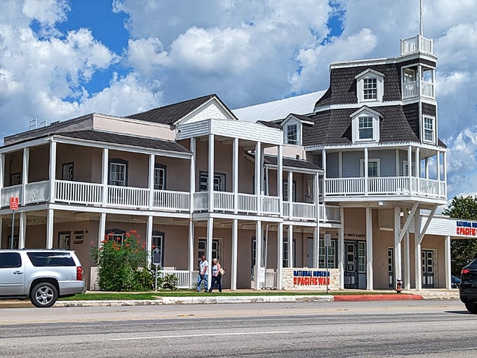 The National Museum of the Pacific War combines historic preservation with modern design. History lessons without the boring textbooks.