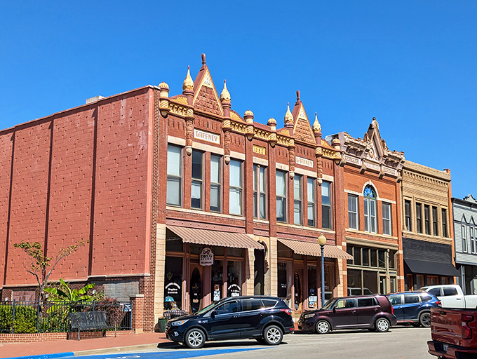 These ornate Victorian storefronts showcase the optimism of early settlers who built not just stores, but architectural masterpieces worthy of any European capital.