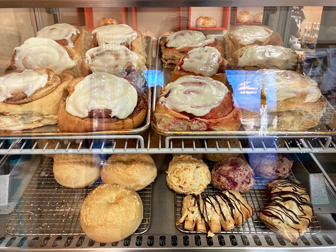 The display case at Muddy Bees isn't just refrigerated&mdash;it's a museum of edible art where every shelf deserves its own admission ticket.