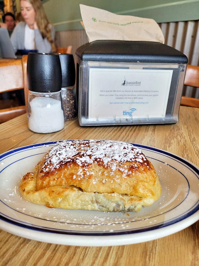 This powdered sugar-dusted pastry isn't just breakfast&mdash;it's the reason alarm clocks were invented. Worth getting up for, even on a Sunday.