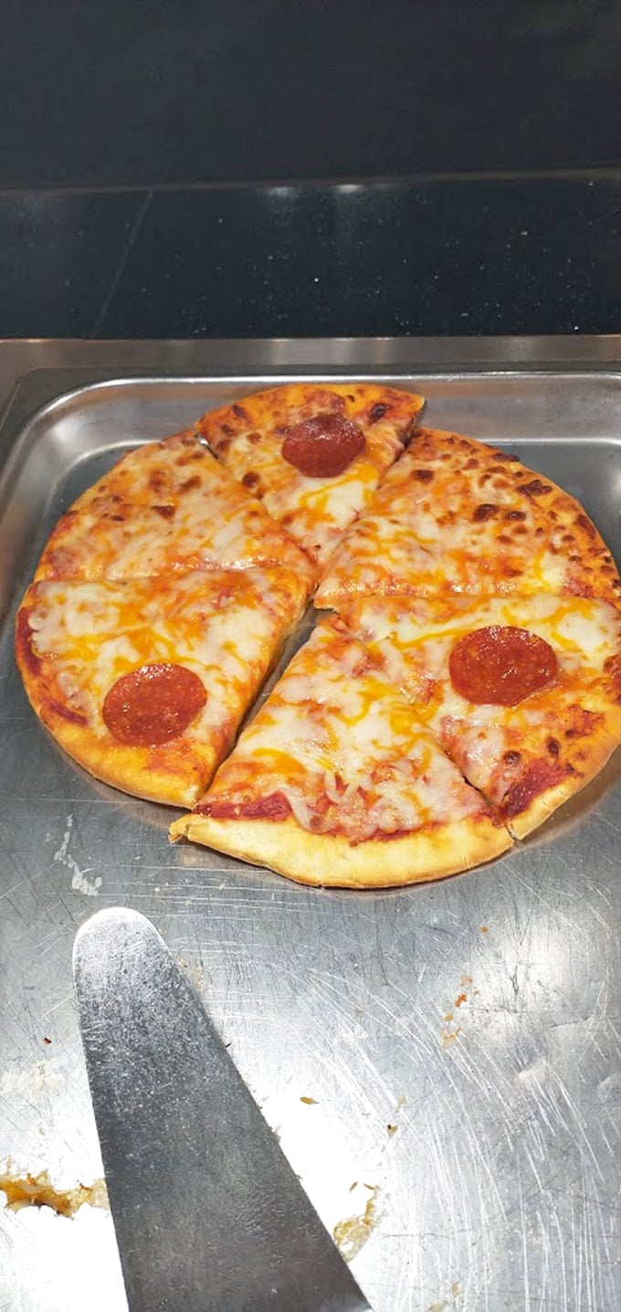 Even the pizza gets the royal treatment&mdash;golden cheese bubbling over a perfectly crisp crust that would make an Italian grandmother nod approvingly.