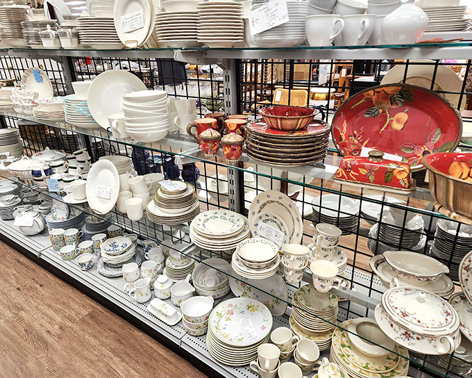Fine china without the inheritance requirement! These dishes have hosted countless family dinners and are ready for yours.