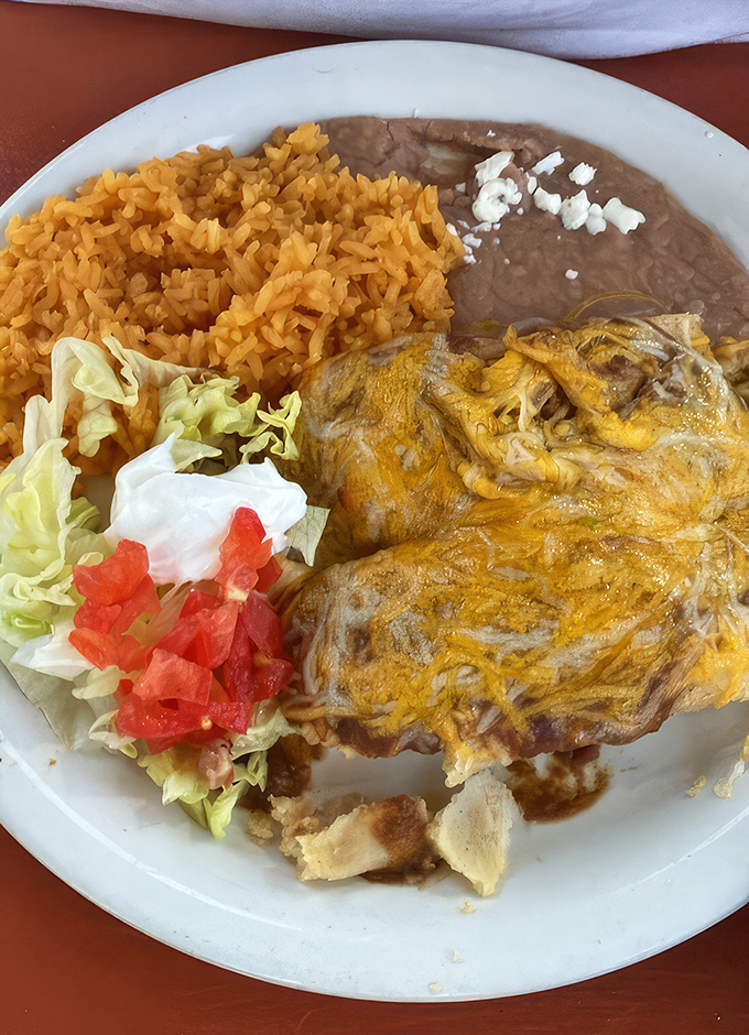 The burrito that ate Clermont! This beast of flavor comes wrapped in a tortilla blanket, ready to send your taste buds on vacation.