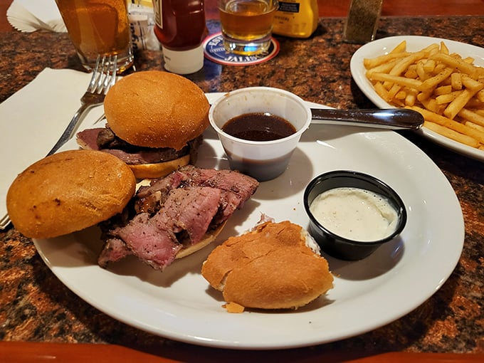 Prime rib sliders: proof that good things come in small packages. These little beauties deliver big flavor in every bite.