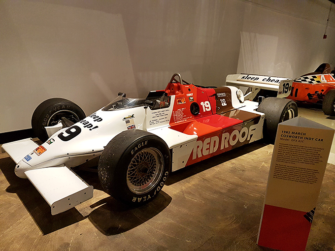 This "Red Roof" Indy car reminds us that before safety barriers and HANS devices, racing was equal parts glory and guts.