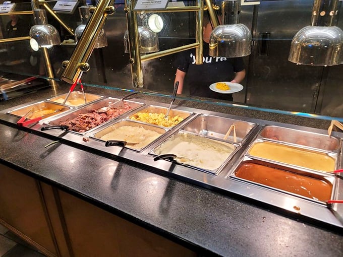 A plate that tells the story of commitment—to sampling every magnificent meat option available. This isn't a meal; it's an expedition.