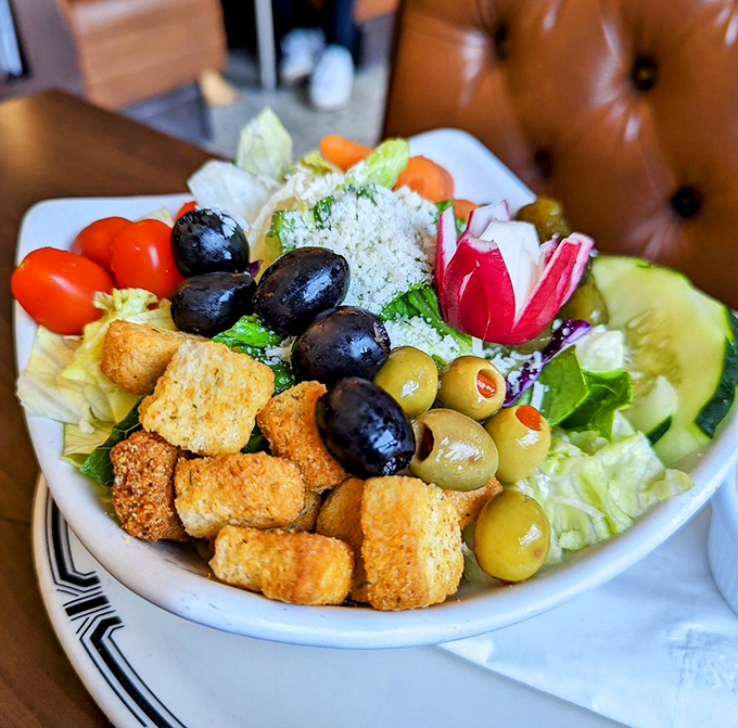 Even the salad at Langer's comes dressed for success&mdash;crisp, colorful, and ready to convince you vegetables belong at a deli.