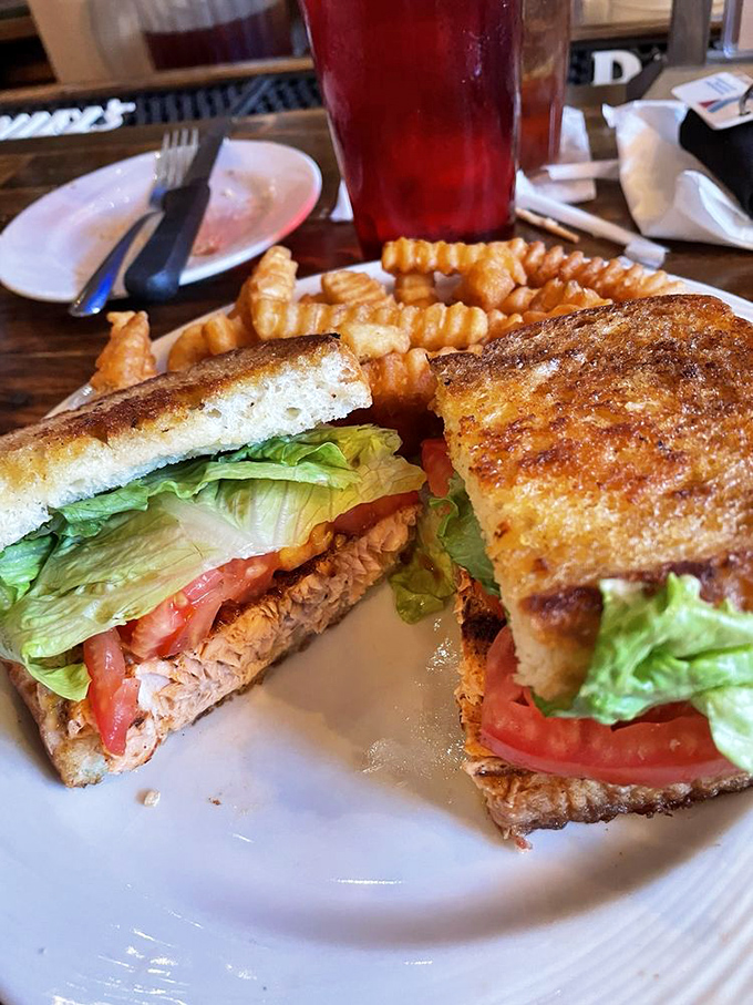This salmon BLT isn't playing by the rules&mdash;it's the rebel sandwich that proves fish can hang with the breakfast club classics.