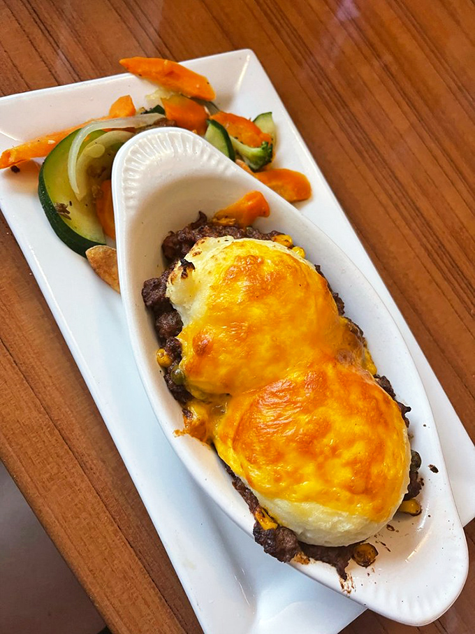 Beef Wellington: the crown jewel of British cuisine. Wrapped in pastry and mystery, it's a royal feast for commoners.