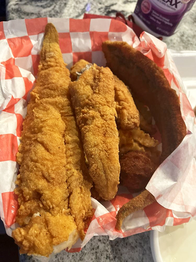 A basket of perfectly fried whiting that would make your grandmother nod in approval &ndash; crispy exterior, flaky interior, zero pretension.