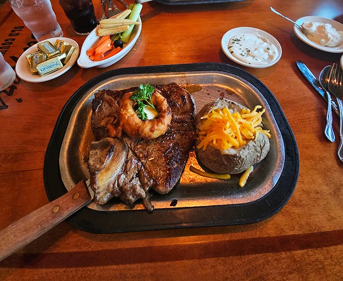 Steak and seafood unite on one plate &ndash; a surf and turf alliance that brings peace to the dinner table.