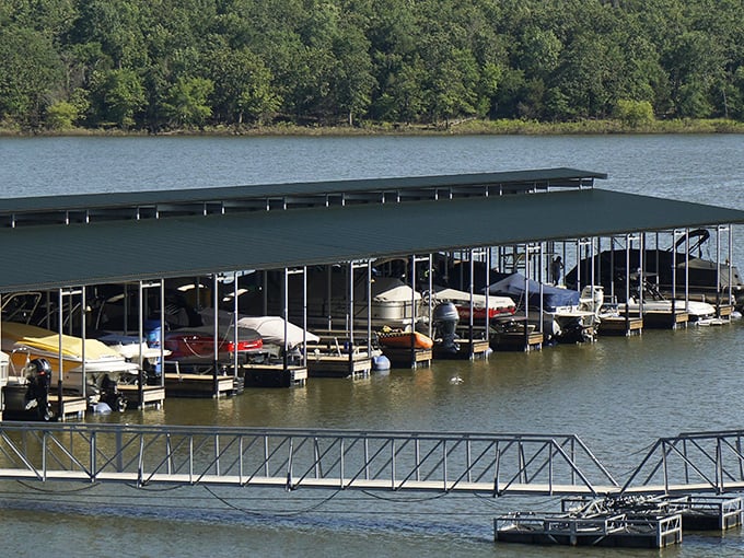 Not just boat storage &ndash; this is where weekend memories patiently wait their turn. Each vessel holds the promise of lake adventures yet to come.