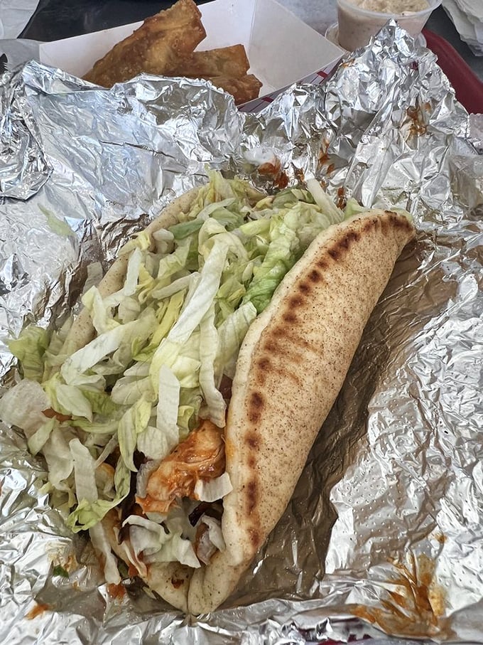 This gyro with its mountain of crisp lettuce is the Greek philosopher's answer to the eternal question: "What should I order when I'm not getting the Italian beef?"