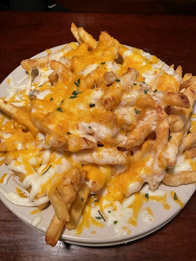 7. cheese fries