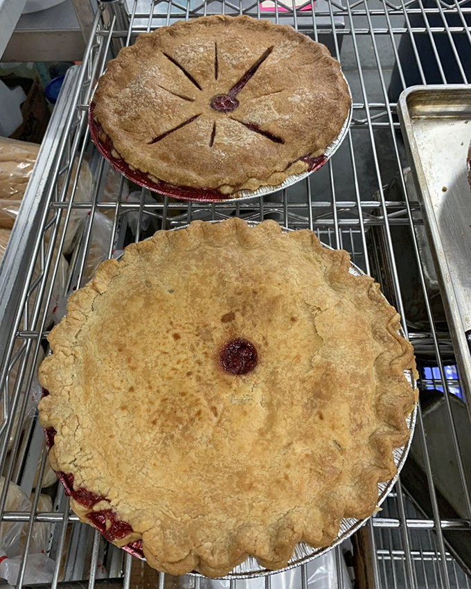 Cherry pie with that perfectly imperfect homemade crust &ndash; the kind grandmothers aspire to and food stylists try desperately to recreate.