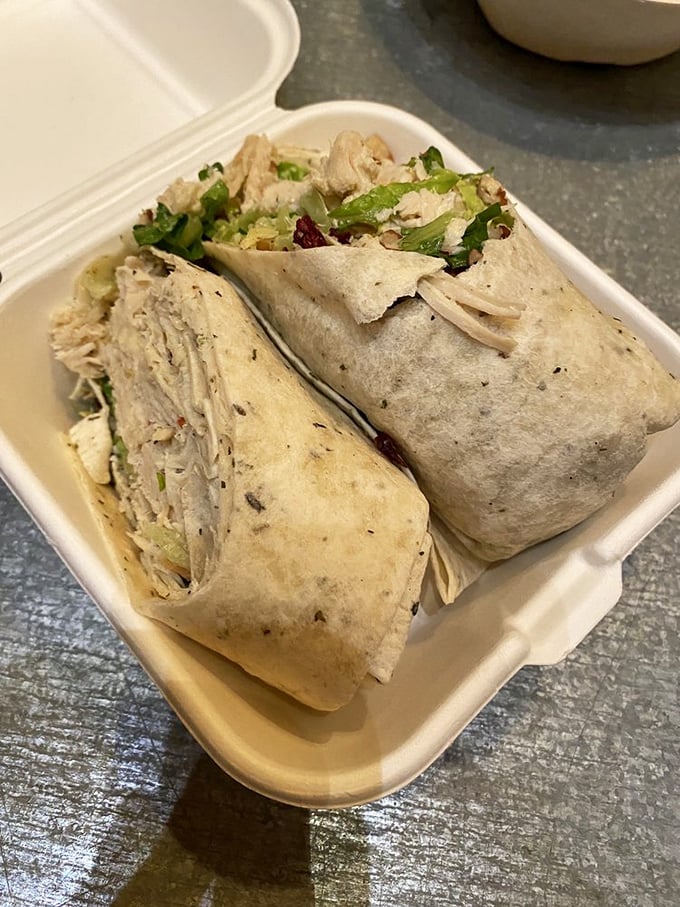 Fresh ingredients wrapped in a tender tortilla&mdash;proof that good things come in simple packages. A portable feast for trail adventurers.