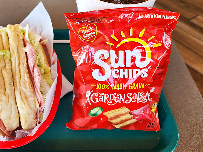 Every great sandwich deserves a worthy sidekick. These Sun Chips aren't just along for the ride&mdash;they're essential co-stars.