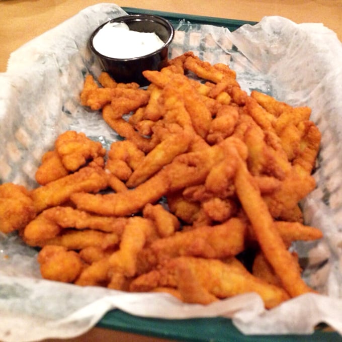 Fried clam strips so good they'll make you temporarily forget about Maryland's famous crabs. Blasphemy never tasted so right.