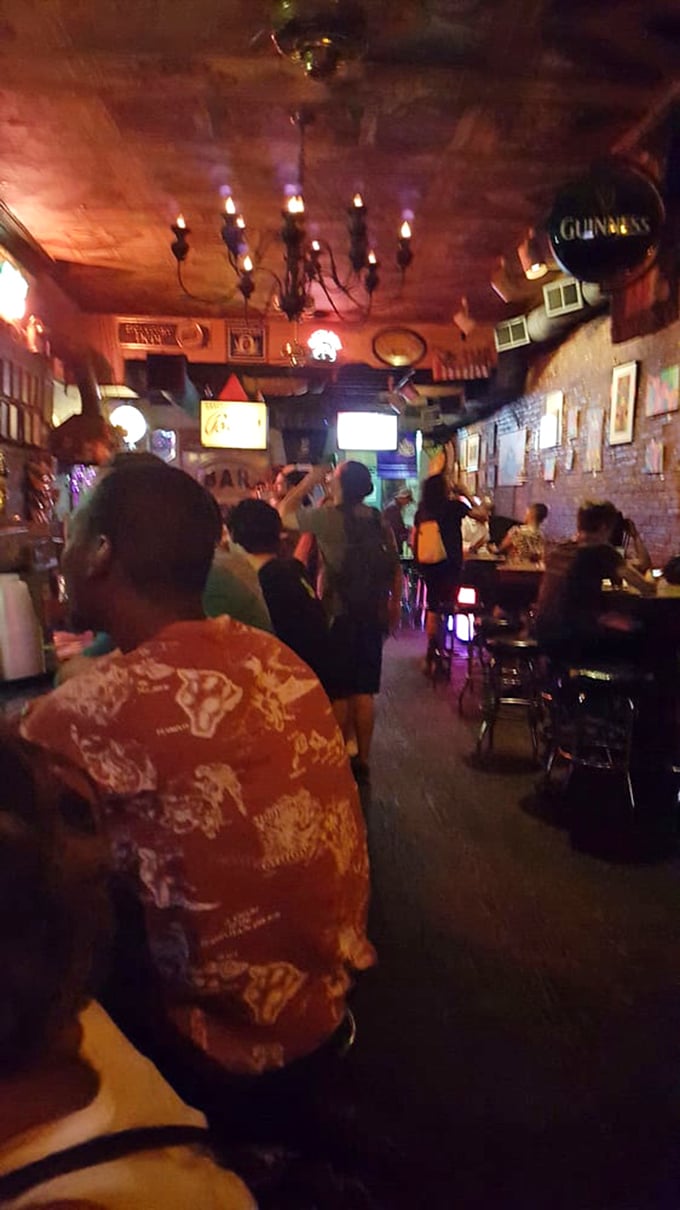 Saturday night at the tavern looks exactly as it should: a beautiful human jumble of conversations, laughter, and shared moments.