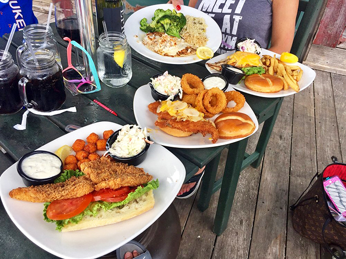 A tabletop symphony of seafood where every plate plays its own delicious movement in perfect harmony.