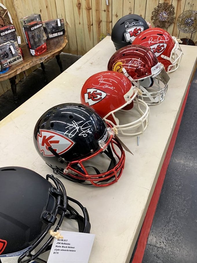 For Kansas City Chiefs fans, these signed helmets aren't just memorabilia&mdash;they're time capsules of championship moments worth clearing shelf space for.