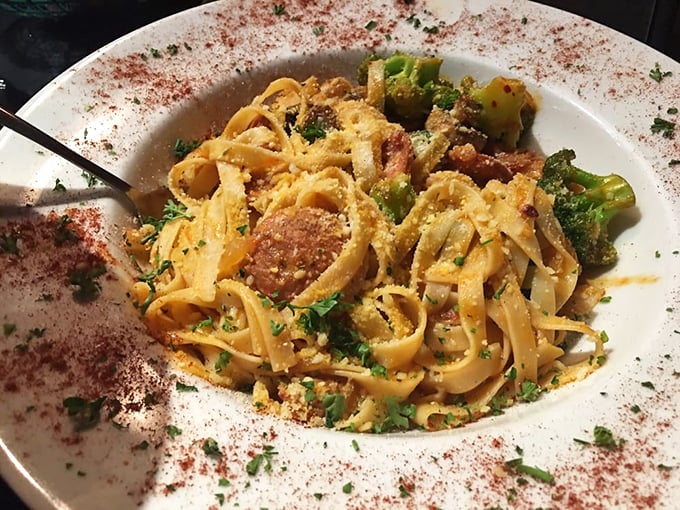 Not all pasta needs to be Italian&mdash;this Cajun-spiced tangle of noodles and sausage brings New Orleans straight to your Oklahoma table.