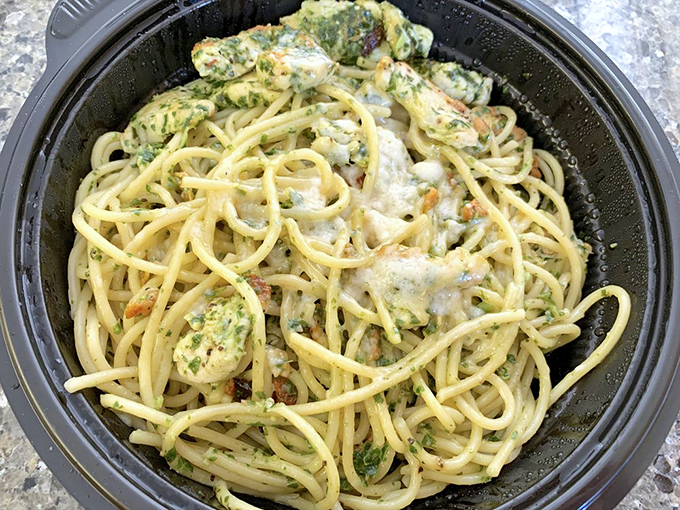 Pasta that doesn't come from a box? Revolutionary! This plate of noodles and seafood is what comfort food dreams are made of.