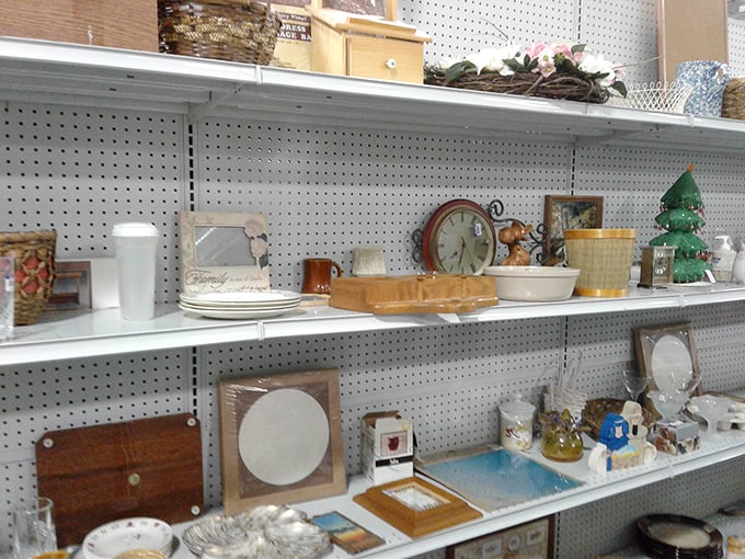 The housewares aisle&mdash;where vintage yellow meets modern practicality. Your grandmother might recognize these treasures, but your Instagram followers will call them retro-chic. 