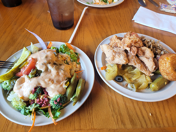 When green beans and fried fish share a plate, it's not a compromise&mdash;it's a perfect Arkansas marriage of flavors.