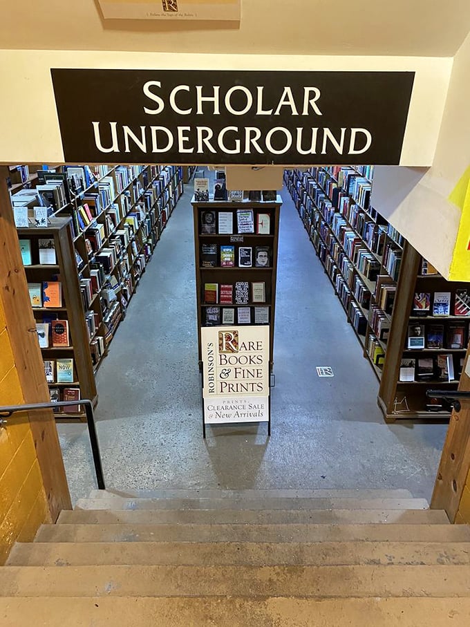 "Scholar Underground" isn't a secret society&mdash;though it feels like one. Descend these steps and prepare to lose track of time completely.