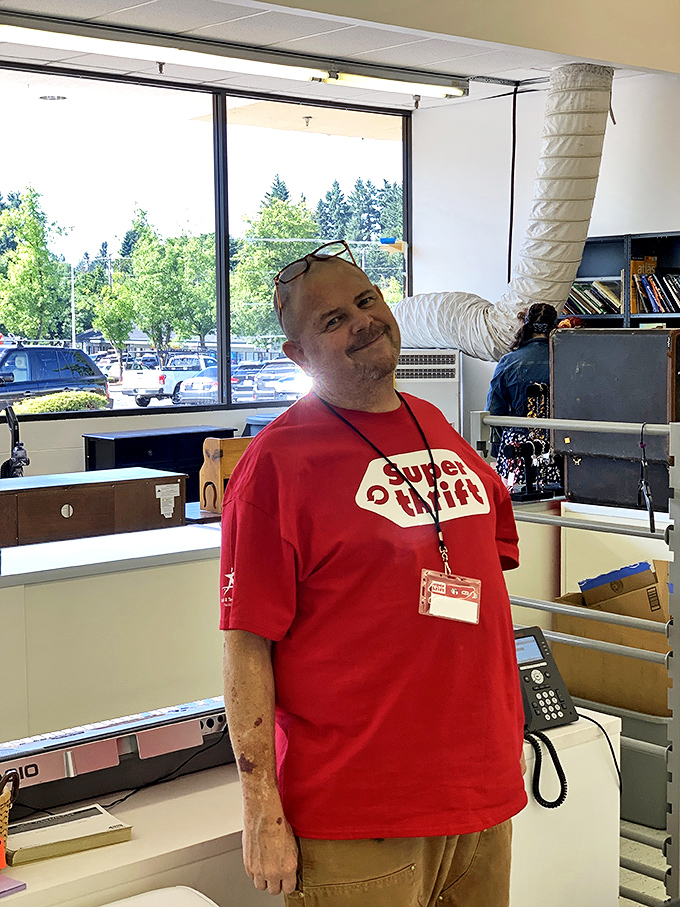 The friendly faces of SuperThrift bring personality to the treasure hunt, guiding newcomers through the secondhand safari.