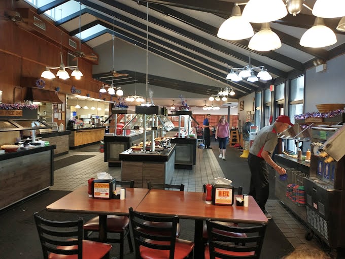 The buffet's open layout invites exploration, with staff ready to replenish trays before they're even close to empty—the mark of buffet excellence.