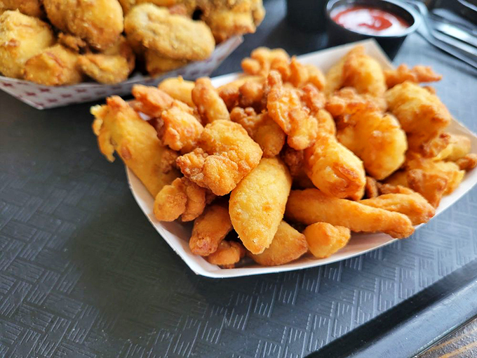 These golden-battered treasures aren't just fried clams &ndash; they're edible memories. One bite and you'll understand why people drive for hours to get here.