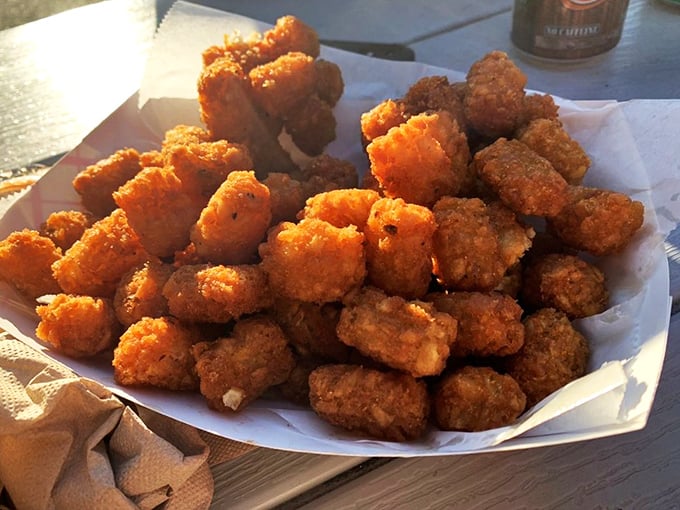 These golden-brown tater tots aren't just a side&mdash;they're the supporting actors who steal the show and deserve their own spin-off.