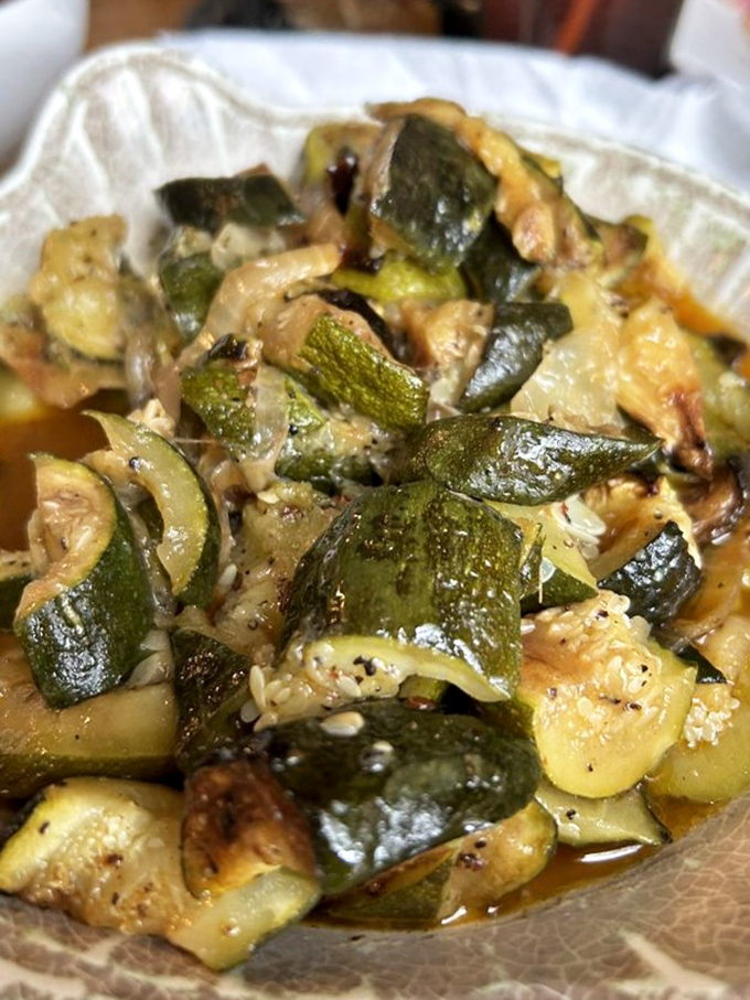 Saut&eacute;ed zucchini that could convert vegetable skeptics into believers&mdash;proof that Southern cooking isn't just about meat and three.