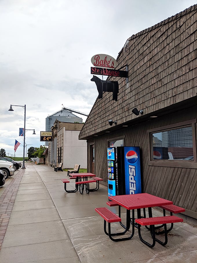 Babe's wooden exterior is like your favorite jeans&mdash;nothing fancy, perfectly comfortable, and hiding something special.