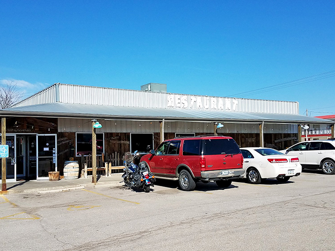 Perfectly imperfect! This patchwork palace of catfish proves that sometimes the best restaurants don't come in the fanciest packages.