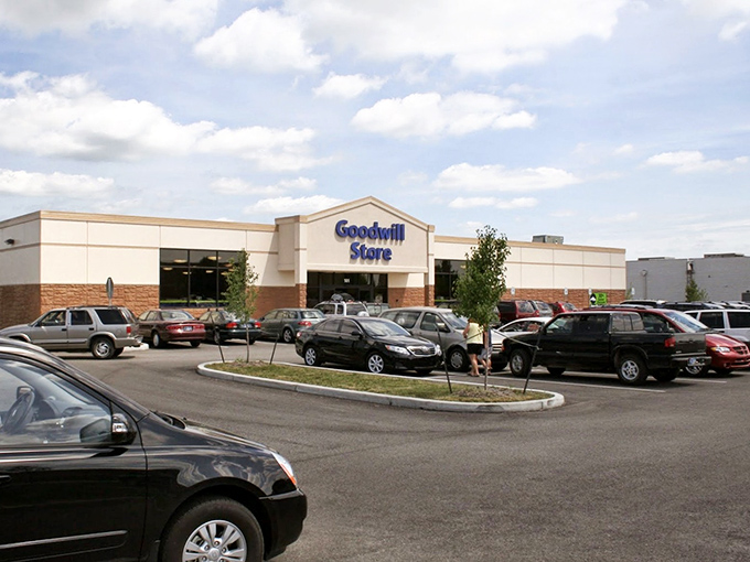 Lafayette's Goodwill: Where engineering students' abandoned kitchen gadgets await your rescue mission.