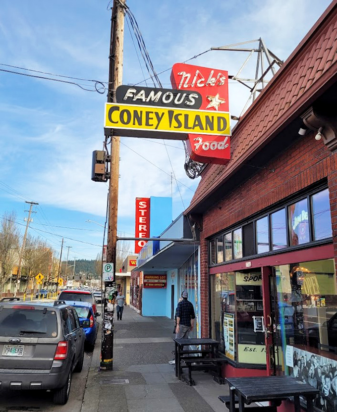  Nick's Famous Coney Island: That vintage neon sign has been guiding hungry Portlanders to chili dog nirvana through disco, grunge, and whatever we're calling today's music.