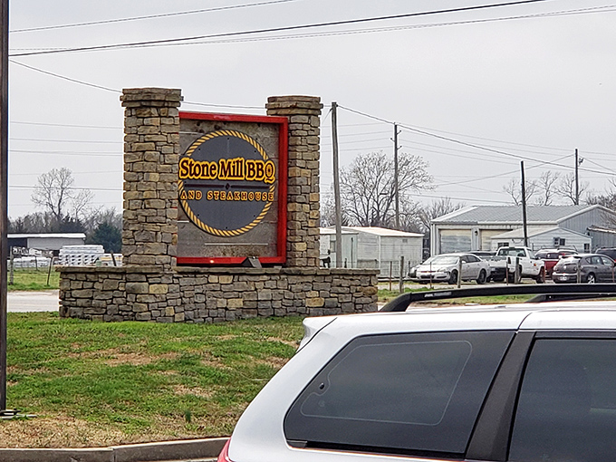 Stone Mill BBQ and Pizza: Where barbecue and pizza had a delicious love child. It's the best of both worlds on a plate!