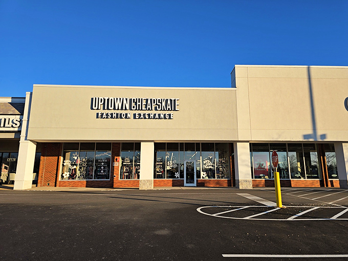  Uptown Cheapskate brings a boutique vibe to the thrift scene&mdash;where "secondhand" gets a stylish makeover.