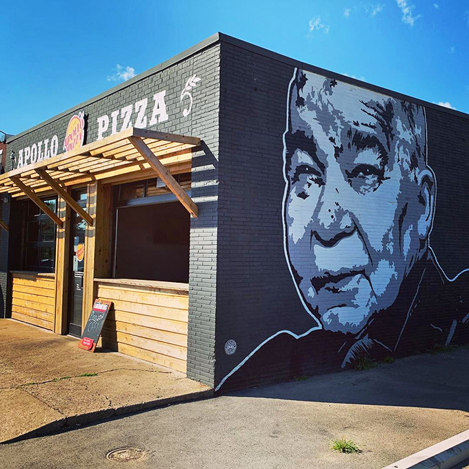 Apollo Pizza: Art on the wall, art on your plate. That mural isn't the only masterpiece you'll encounter at this Richmond favorite.